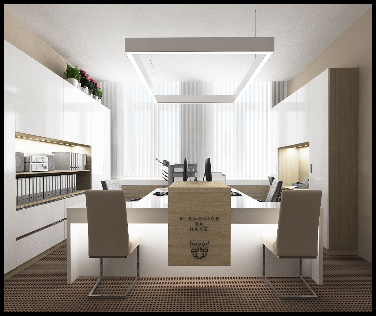 Rekonstrukce interiéru Obecního úřadu Klenovice na Hané | Rapos.cz ...